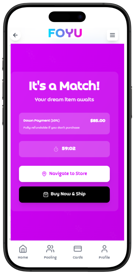 FOYU: Shopping with AI Agents. Online & In-store.